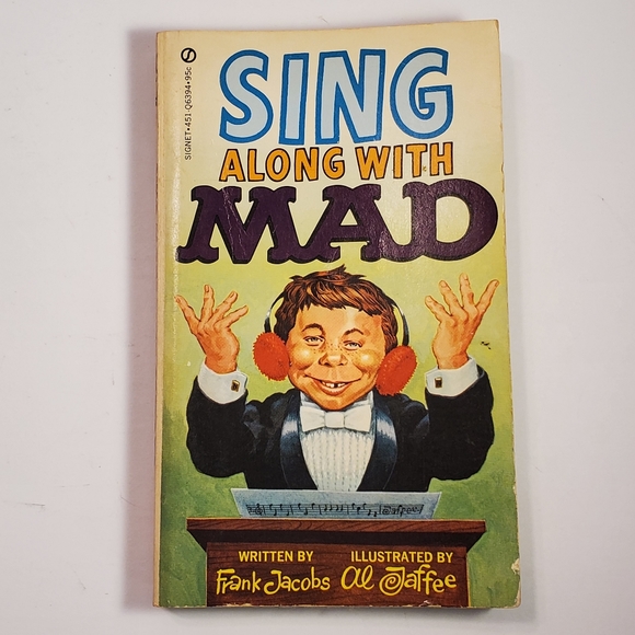 MAD Magazine | Other | Sing Along With Mad Paperback Book By Frank ...